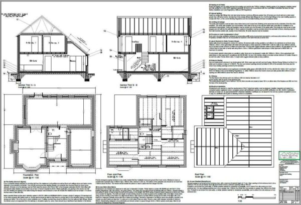 Professional Building Regulation Drawings | Online Drawing UK