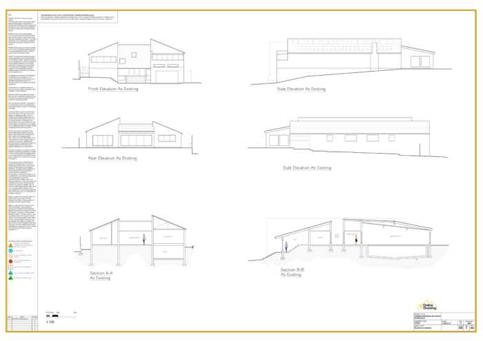 Professional Working Drawings | Online Drawing UK
